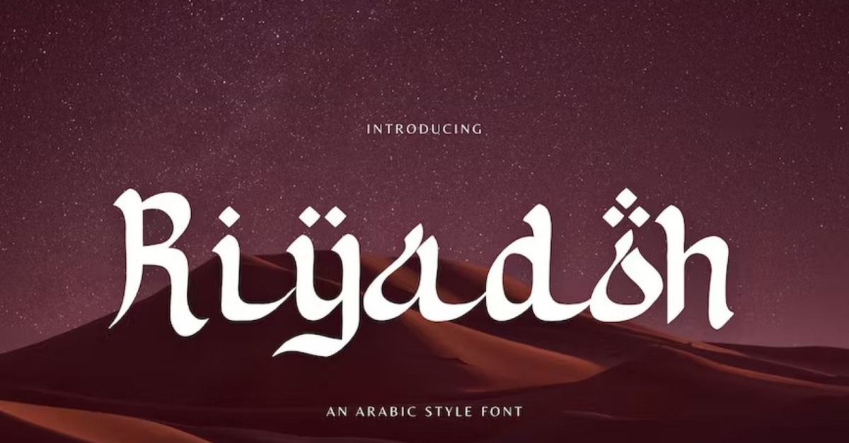 Riyadoh - Polices de style arabe #368306 - TemplateMonster