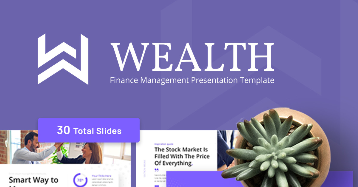 Wealth Finance Management Google Slides Template