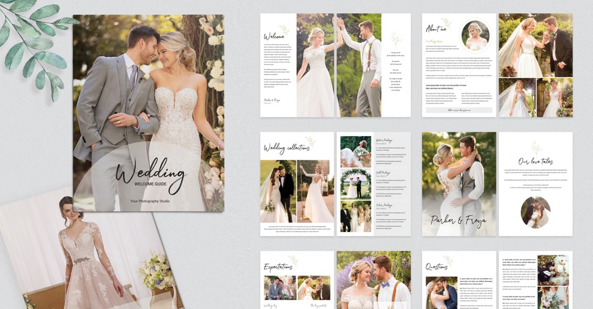 Bride Magazine Template Free, Custom Printable Wedding Magazine Cover