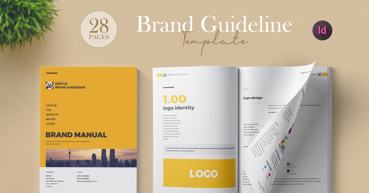 Brand Manual and Identity Template #369005 - TemplateMonster