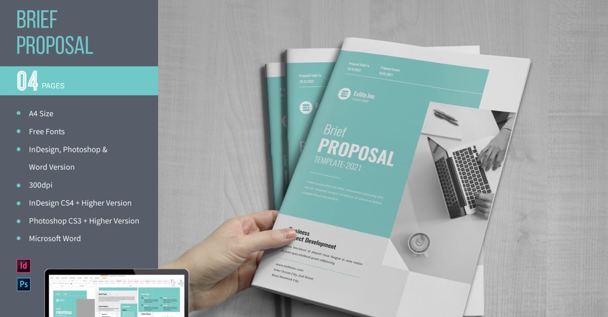 Business Brief Proposal Template #369048 - TemplateMonster