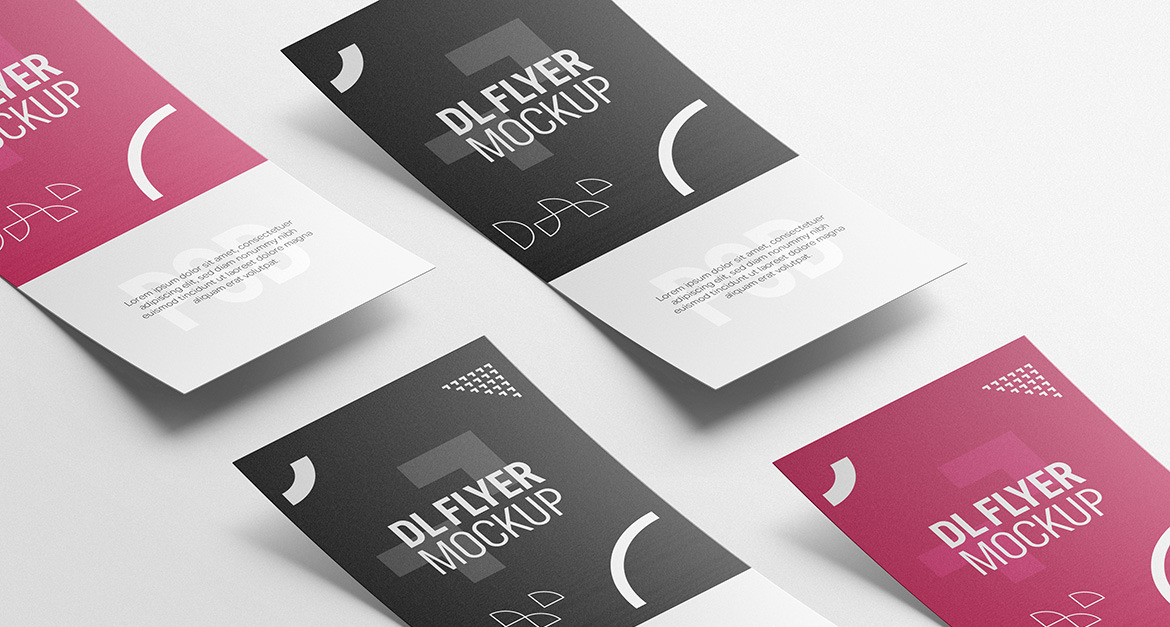 DL flyer mockup template Vol 16 #369206 - TemplateMonster