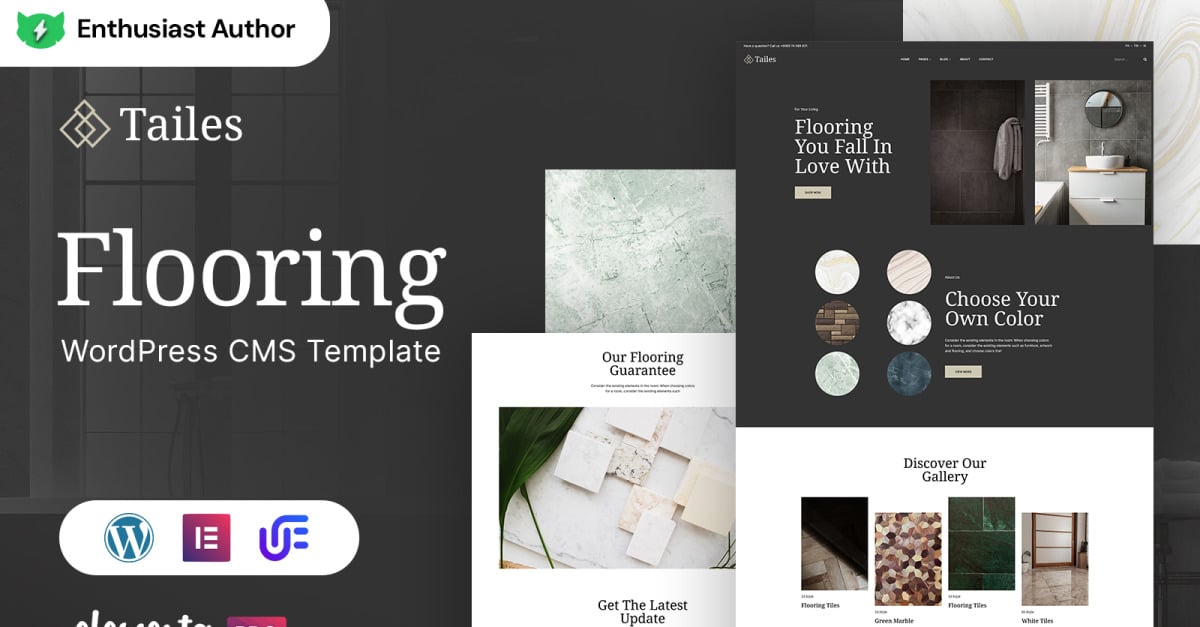 Tailes - Marble , Tiles & Flooring WordPress Elementor Theme