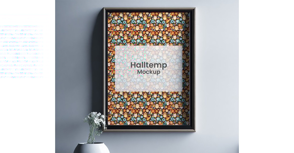 海报框架样机 - 海报框架样机 #37 #370009 - TemplateMonster