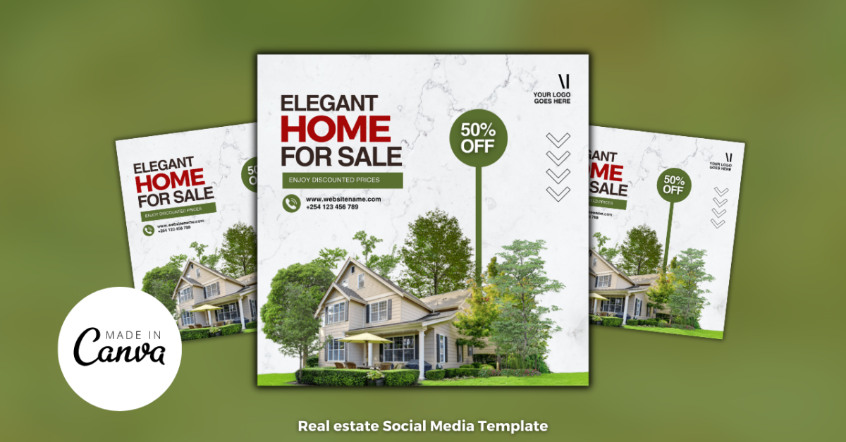 Real Estate Sale Design Template #370086 - TemplateMonster