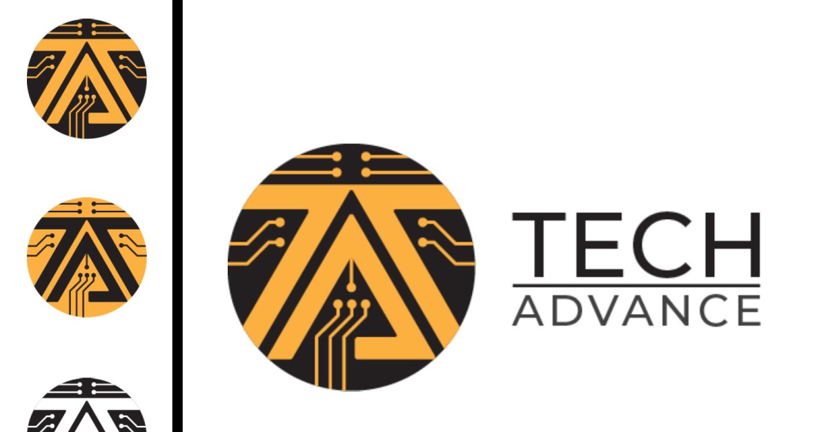 Tech Advance Logo Template #370119 - TemplateMonster
