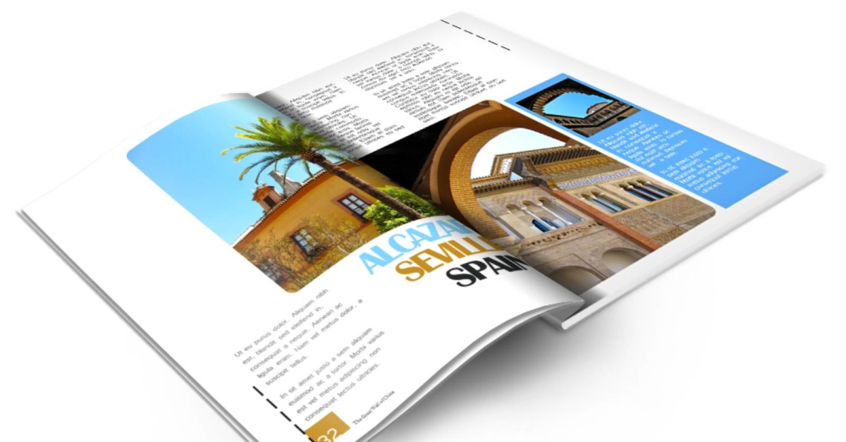 World Explorer Magazine Template #371338 - TemplateMonster