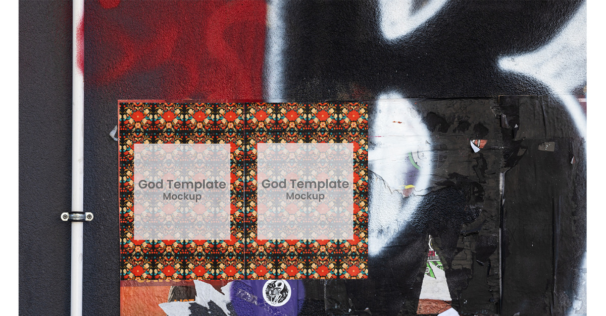 Poster Mega Bundle Mockup #371857 - TemplateMonster