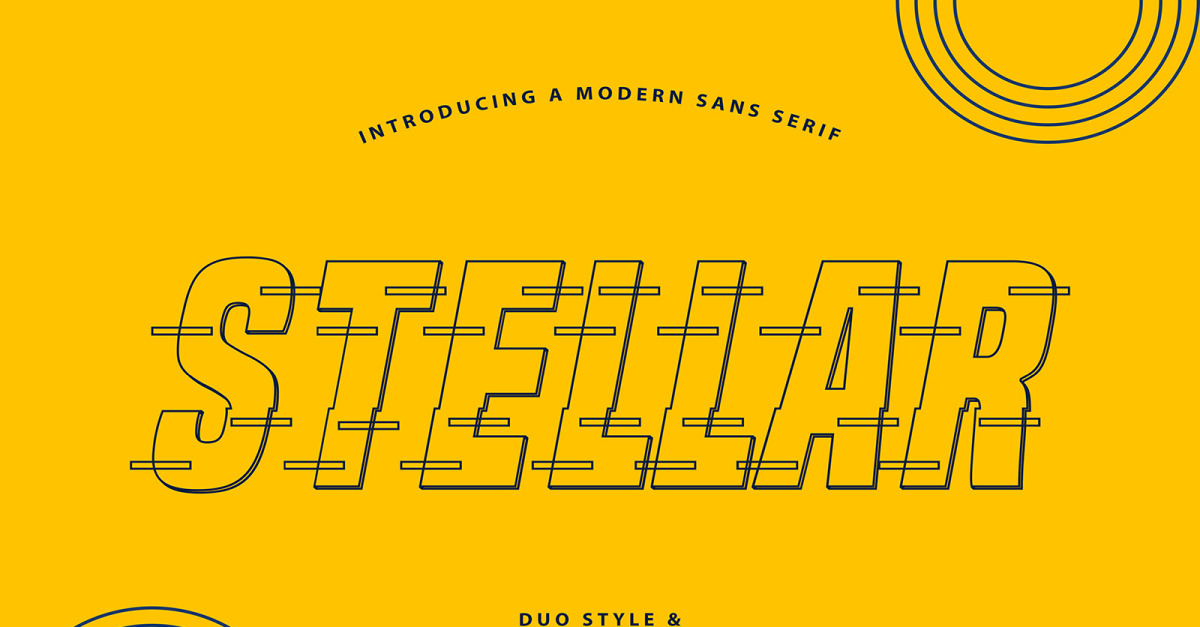 Stellar - Modern Sans Serif Font #371826 - TemplateMonster