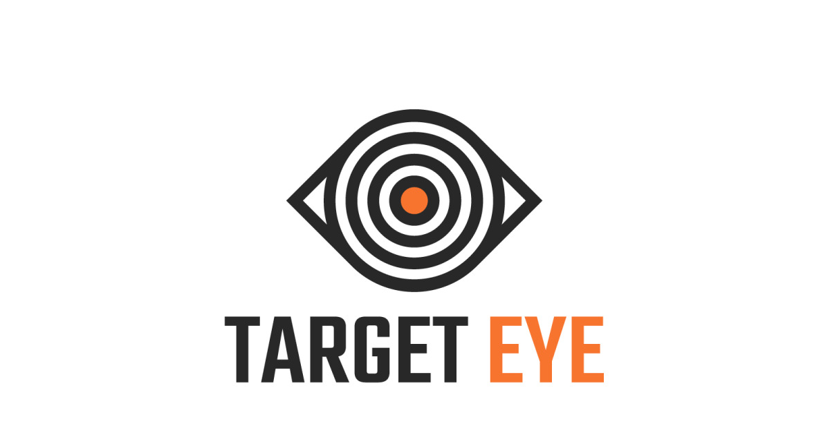 Target Eye logo design template #371881 - TemplateMonster