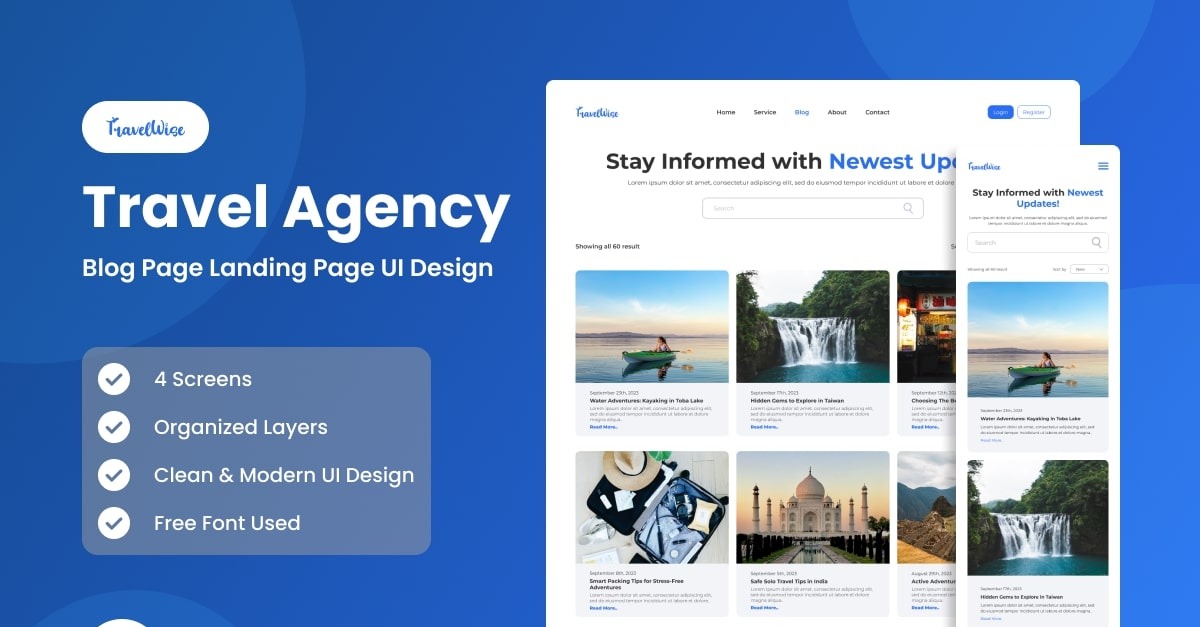TravelWise - Travel Agency Website Landing Page-2