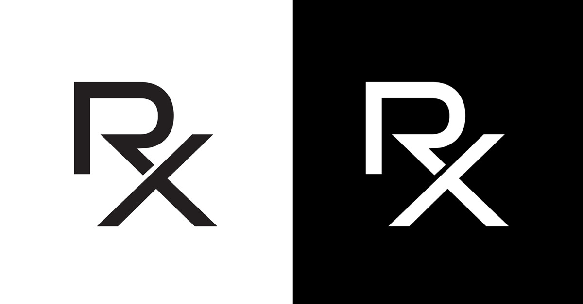 Letter rx, xr abstract company or brand Logo Design