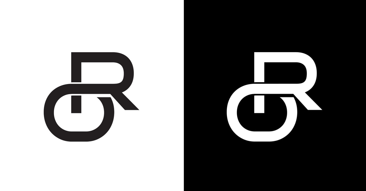 Ro harfi veya soyut şirket veya marka Logo Tasarımı