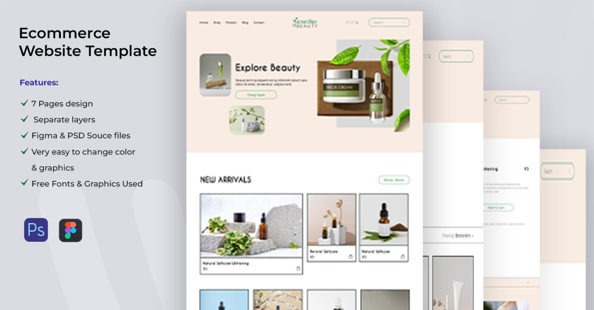 Free Ecommerce Website Template #372772 - TemplateMonster Free Ecommerce Website Template #372772 - TemplateMonster