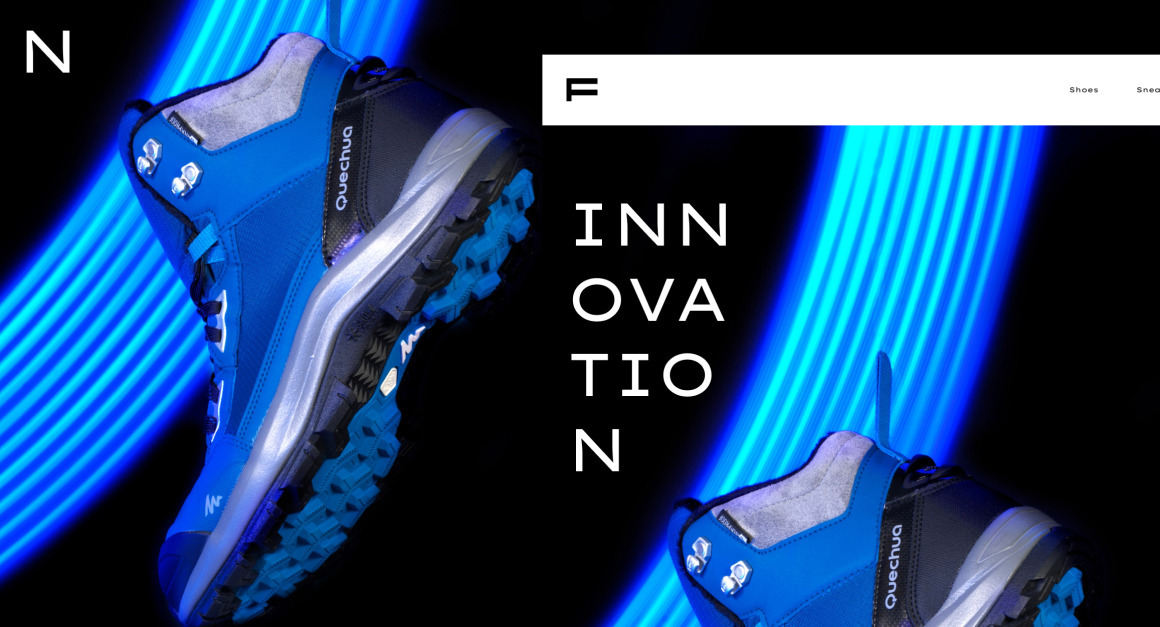 Future Shoe Ecommerce UI store portfolio - TemplateMonster