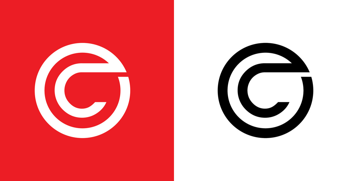 Letter oc, co abstract company or brand Logo Design