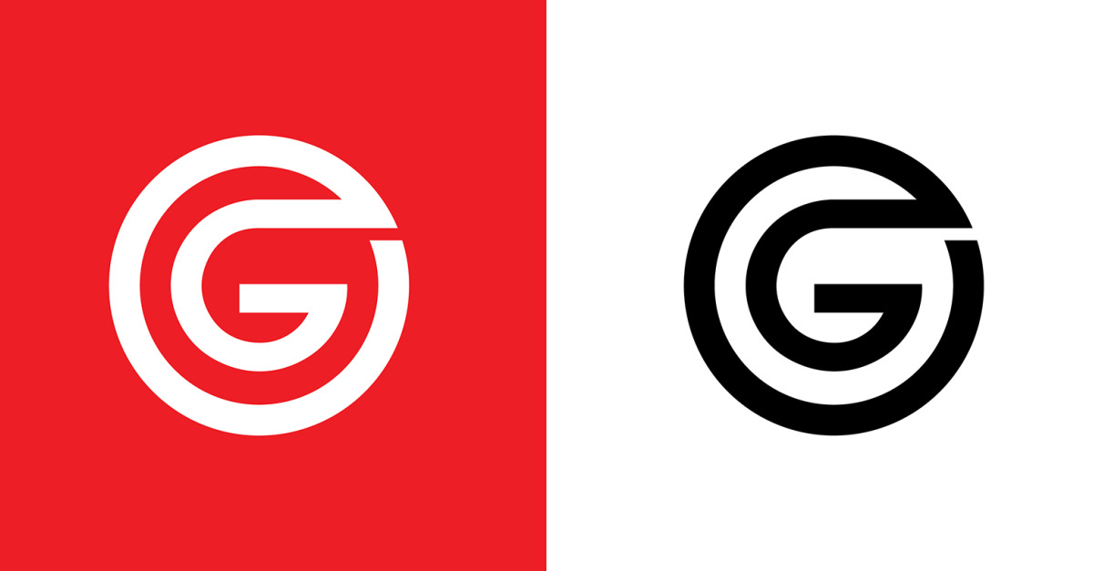 Lettre og, allez abstrait entreprise ou marque Logo Design