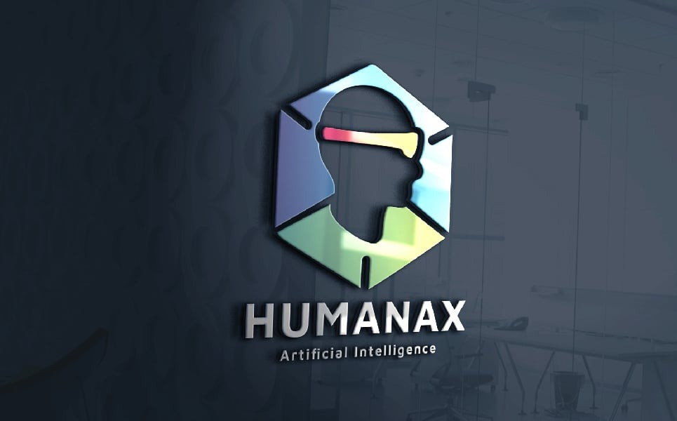 Humanax Artificial Intelligence Pro Logo - TemplateMonster