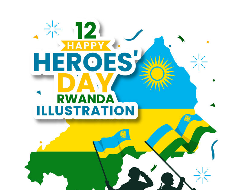 12 Rwanda Heroes Day Illustration #373277 - TemplateMonster