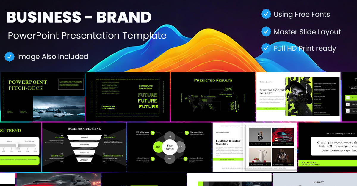 Business Brand PowerPoint Presentation Template