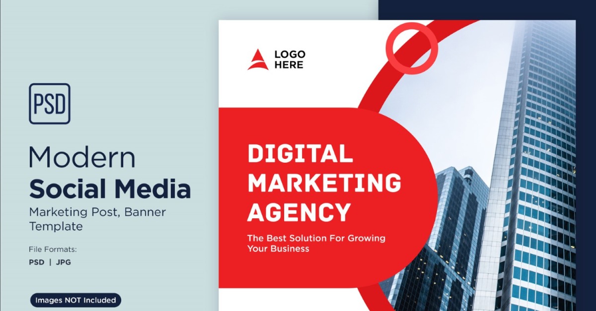 Digital Marketing Agency Business Banner Design Template 3.