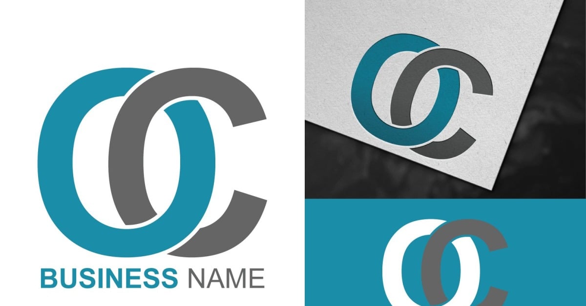 Creative OC Letter Logo Template Design - TemplateMonster