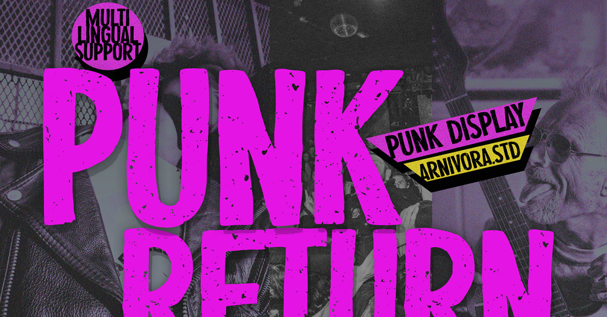 Punk Return - Fuente de visualización - TemplateMonster