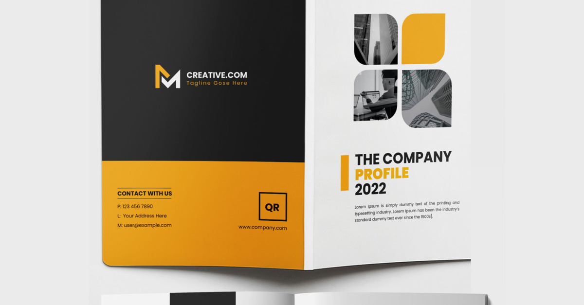 Creative Company Profile Book #374926 - TemplateMonster