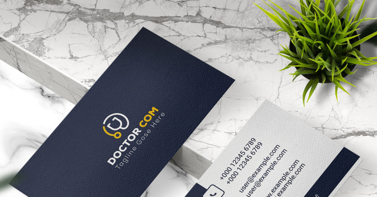 Doctor Business Card Template #374927 - TemplateMonster