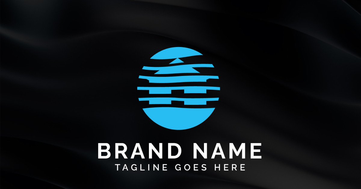 Modern ev dairesi ev logosu tasarım şablonu - TemplateMonster