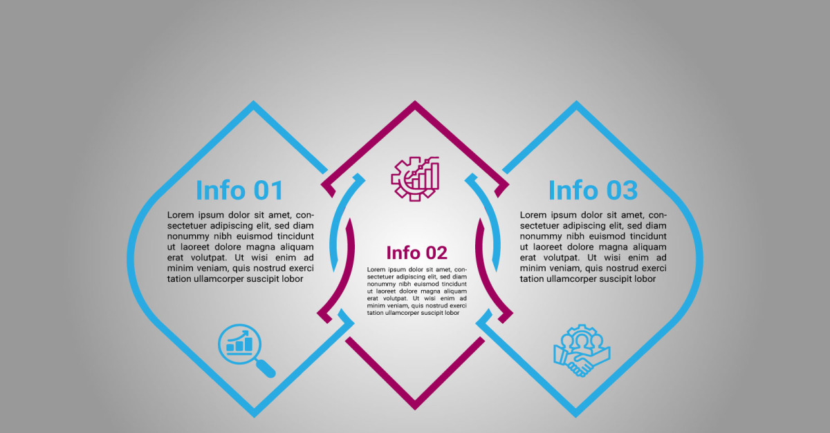 Simple vector infographic element design - TemplateMonster