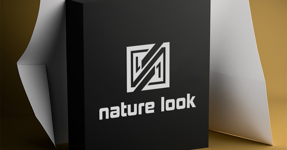 Black Paper Logo Mockup Design #375506 - TemplateMonster