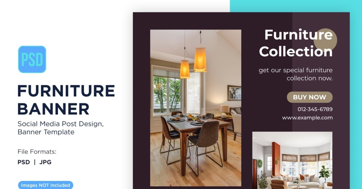 Furniture Collection Banner Design Template 2