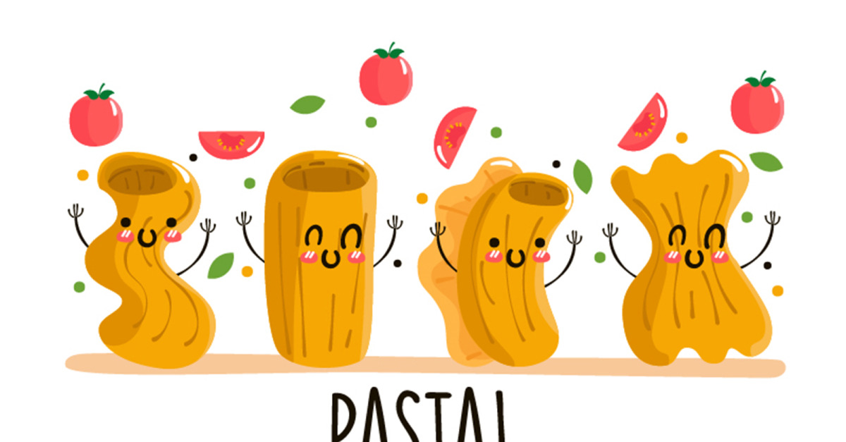 Ilustración de elementos de personaje de Doodle de dibujos animados de ...