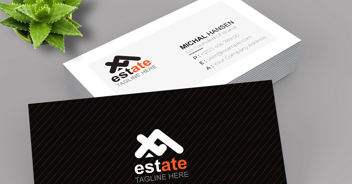 Business Cards Template Layout #376389 - TemplateMonster