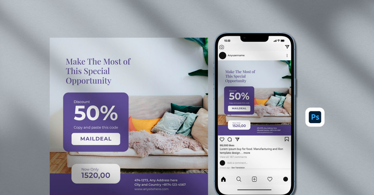 Promotional Property Promotion Instargam Post