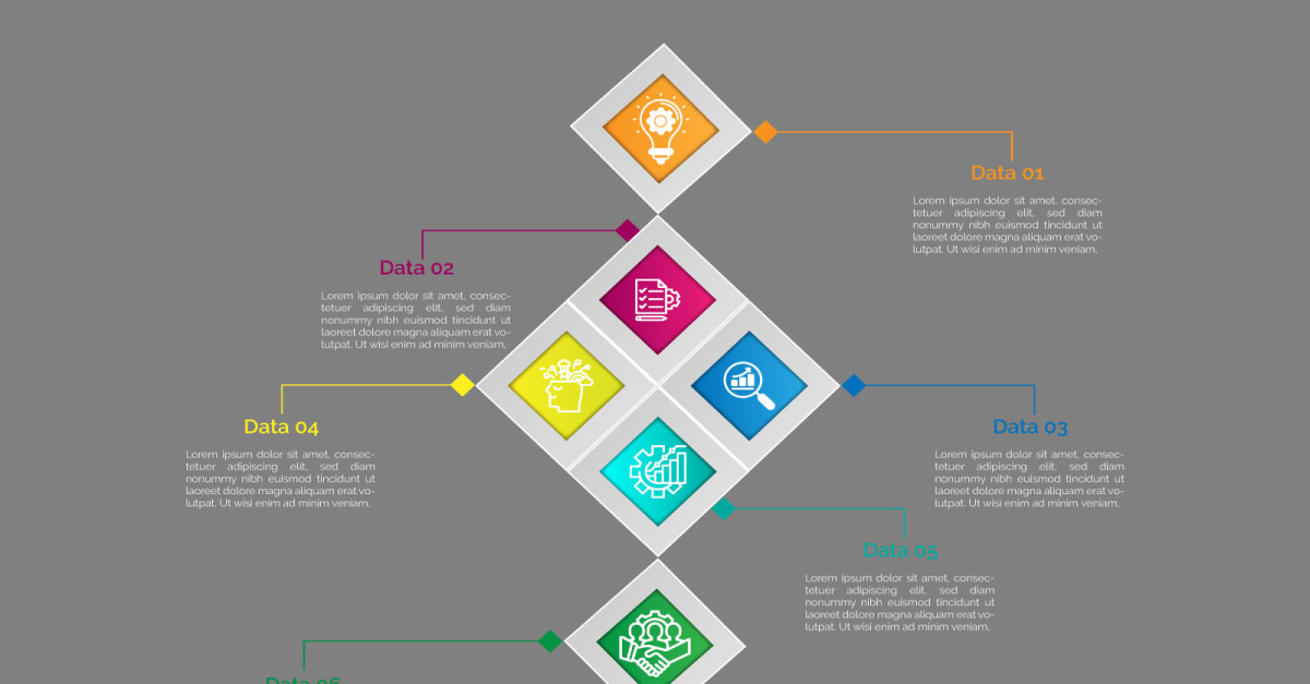 Simple vector eps infographic workflow template