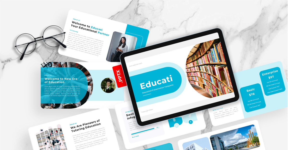 Educati - Education University PowerPoint Template