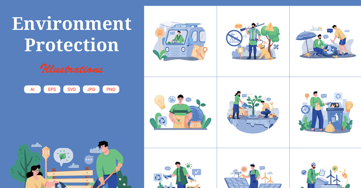 M623_Environment Protection Illustration Pack 1