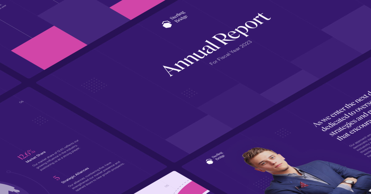 Financial Presentation Template — Sterling Bridge