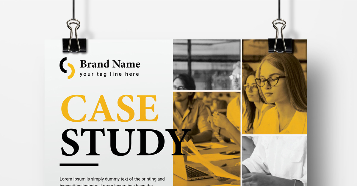 Creative Case Study Templates #378777 - TemplateMonster