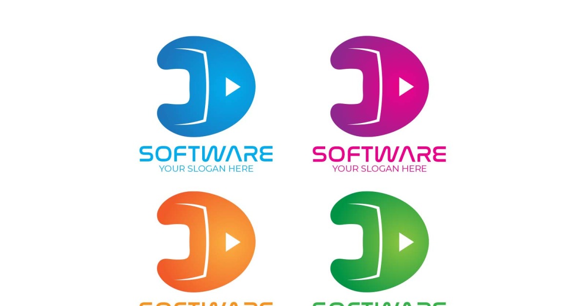 Professionelles Software-Logo-Design – Markenidentität