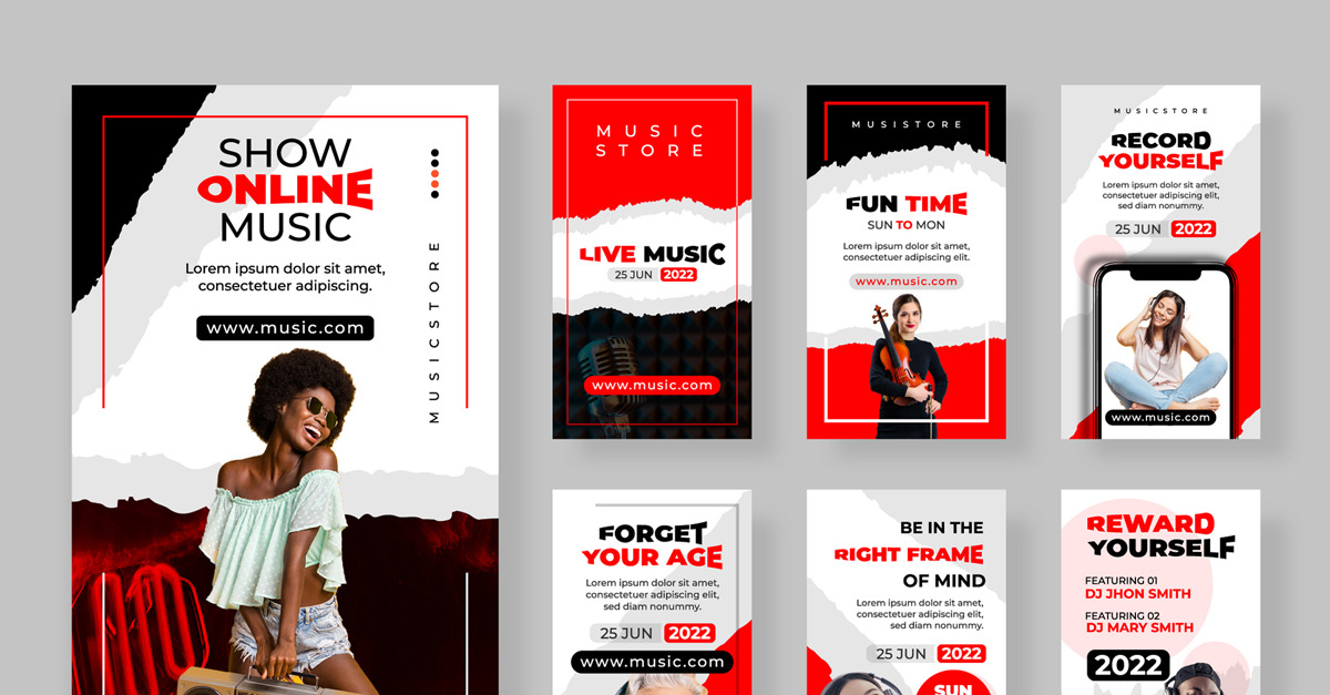 Online Music Show Post Template #379383 - TemplateMonster