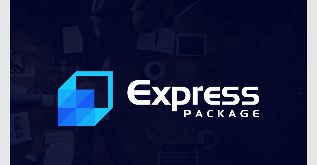 Express Arrow Package Logo #379487 - TemplateMonster