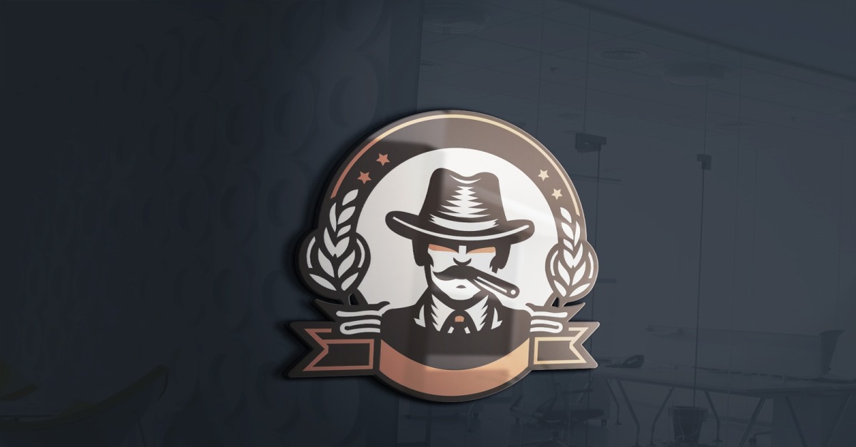 Smoking Cigarette Brand Logo Template Vector