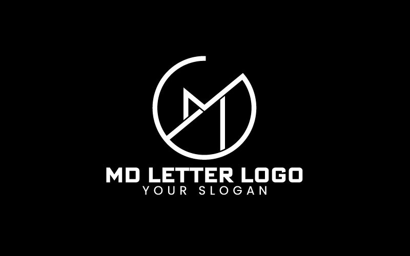 EMN letter Brand Identity Logo Template - TemplateMonster