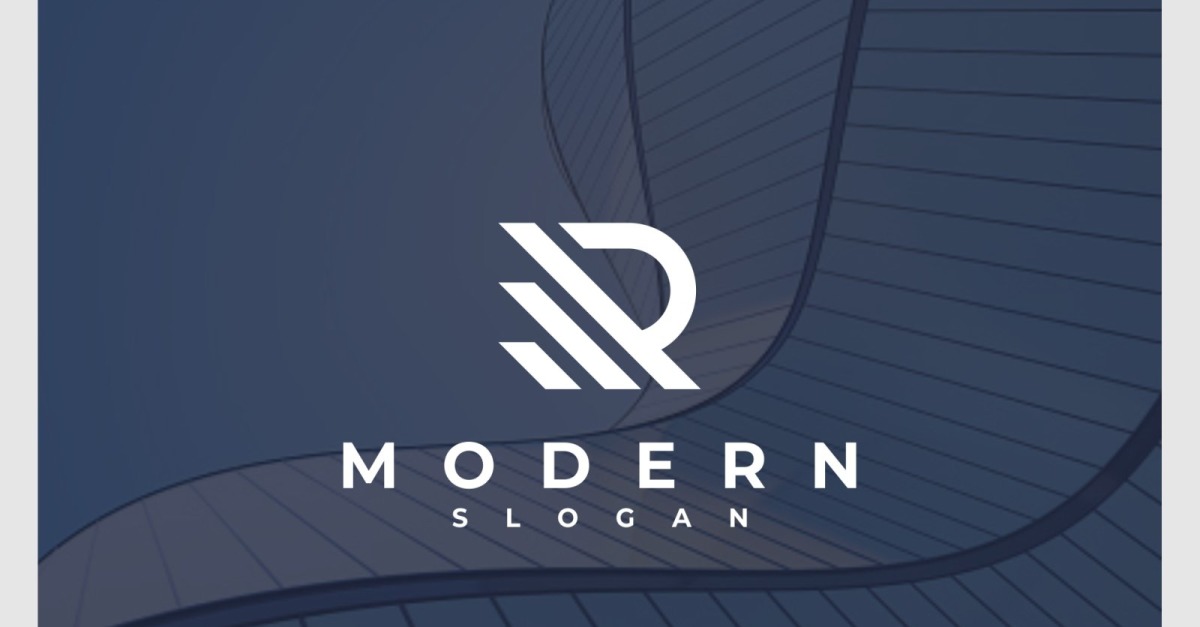 Letter R Financial Chart Logo #379622 - TemplateMonster