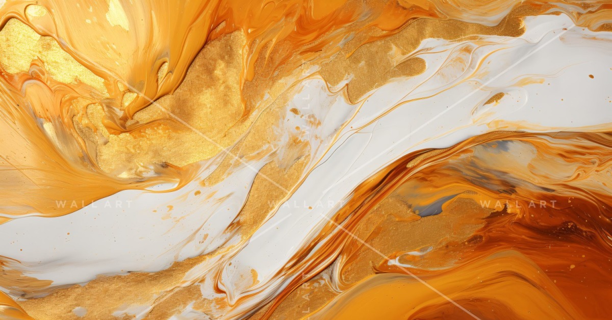 Elegante Wandkunst mit goldener Folie 16 - TemplateMonster