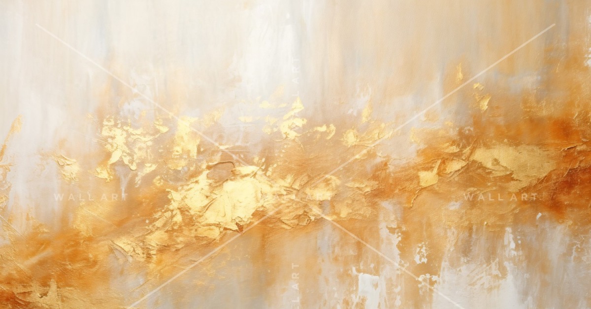 Elegante Wandkunst mit goldener Folie 7. - TemplateMonster