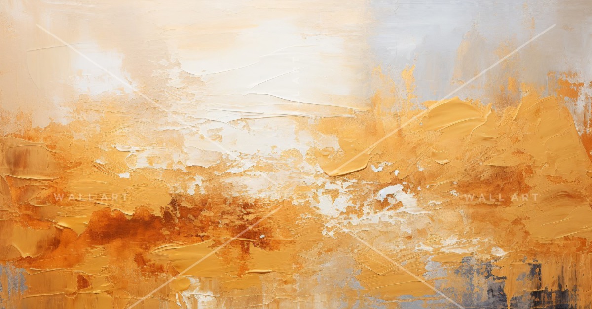 Elegante Wandkunst mit goldener Folie 23 - TemplateMonster